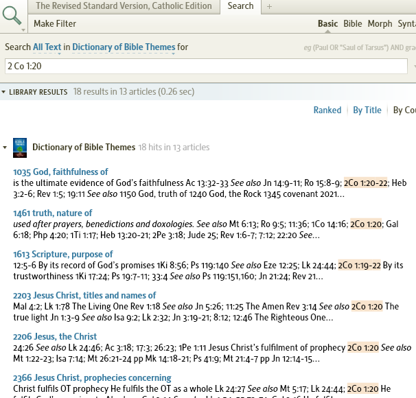 Dictionary of Bible Themes - Verbum Blog